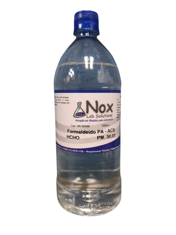 FORMALDEIDO 37% PA ACS 1000mL : Reagentes Químicos : Nox Solutions